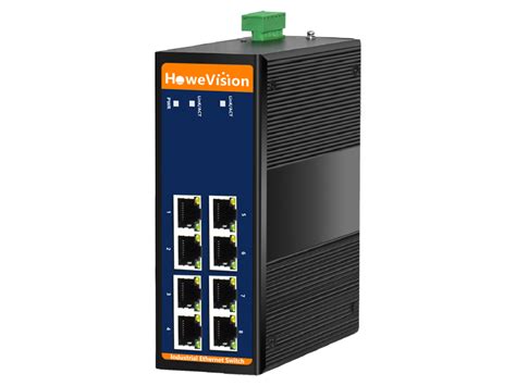 Промисловий комутатор Fast Ethernet 8 портовий Fast Ethernet Rj45