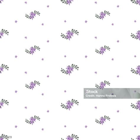 매끄러운 플로럴 패턴 직물 직물 면 직물 커버 벽지 인쇄 선물 포장 엽서 스크랩 북을위한 작은 꽃의 배경 0명에 대한 스톡 벡터 아트 및 기타 이미지 Istock