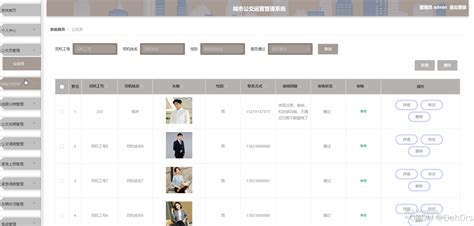 基于spring Bootvue的城市公交运营管理系统 Csdn博客