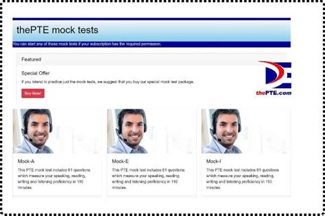 Free PTE Mock Test ThePTE