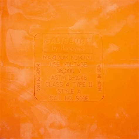 Insulated Blanket Class 4 36kv Astm D1048 Salisbury Mat 4 Blanket S 900e