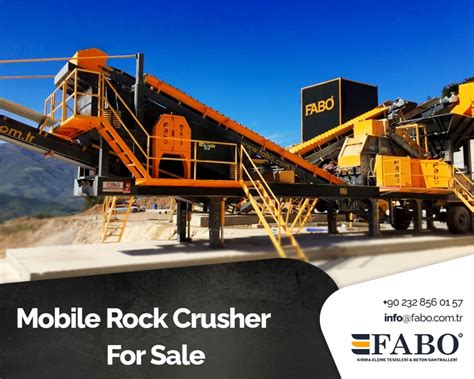 Mobile Rock Crusher For Sale