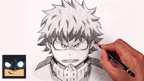 Izuku Midoriya Aka Deku From My Hero Academia Fanart Speed Off