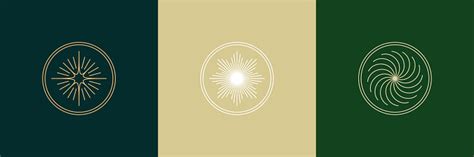 선형 Boho 아이콘 및 기호의 벡터 세트 꽃 그림 추상적 인 디자인 요소 현대 미니멀리스트 라인 스타일의 로고 템플릿 식물