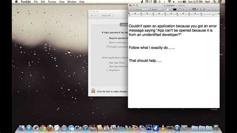 App Can T Be Opened Because It Is From An Unidentified Developer YouTube