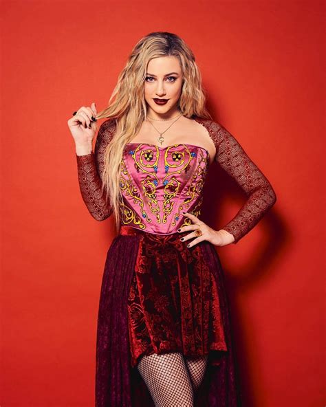 Lili Reinhart Halloween Photoshoot October 2022 • Celebmafia