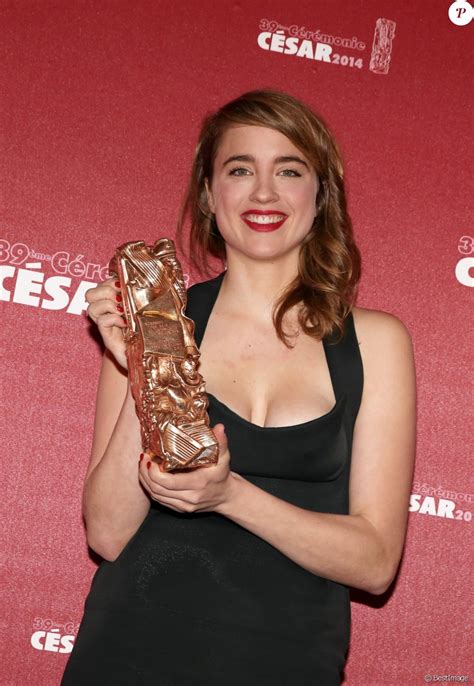 Adèle Haenel César De La Meilleure Actrice Dans Un Second Rôle Pour Le