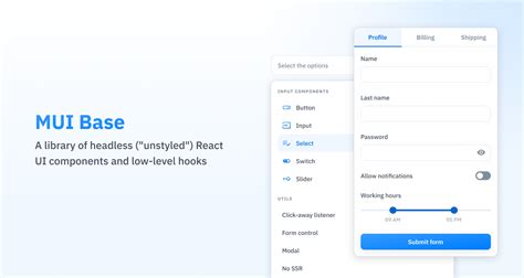 Introducing Mui Base The Headless Alternative To Material Ui Mui