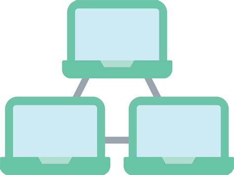 Network Flat Icon 11385396 Vector Art At Vecteezy