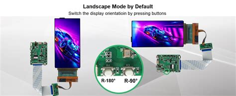 Wisecoco 6 Inch Flexible Screen Upgraded Version 2k 2880x1440 Oled Bendable Display