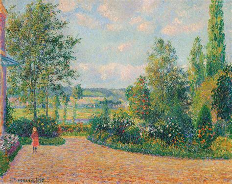 Camille Pissarro 1830 1903 Le Jardin Doctave Mirbeau La Terrasse