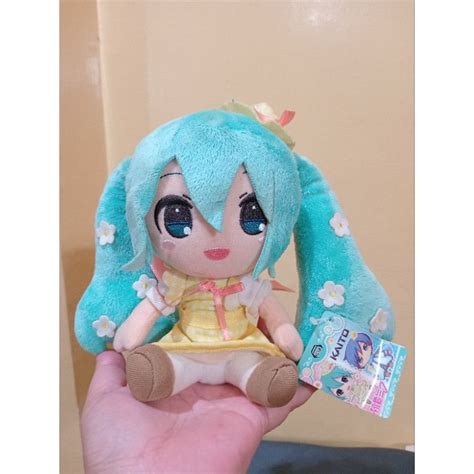 Yuki Miku Hatsune Miku 6 Stuffed Doll Preloved Shopee Philippines