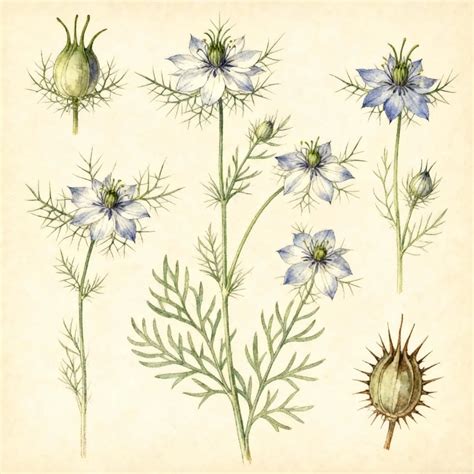 Love In A Mist Nigella Damascena
