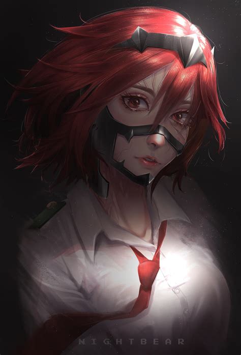 Kirishima Eijirou Boku No Hero Academia Absurdres Highres Girl Artist Name Black