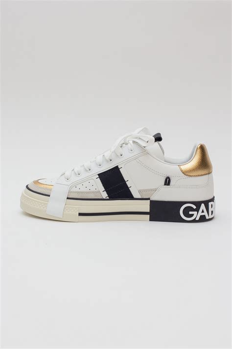 Кожаные кеды DOLCE&GABBANA - в интернет-магазине Intefra.ru