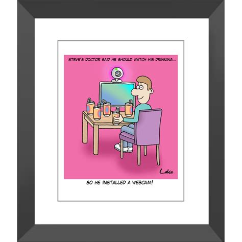 Webcams Gifts CartoonStock