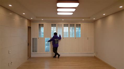 1층에 원목커튼 우드셔터로 창가리개 및 인테리어 Youtube