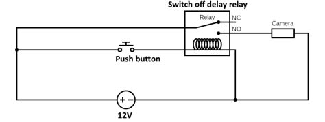 Switching Car Button Switch Current Impulse To Relay Electrical Engineering Stack Exchange