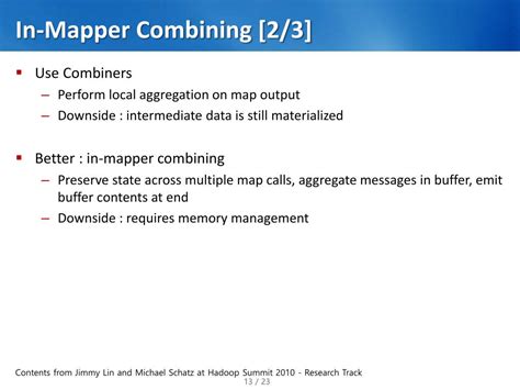 Ppt Design Patterns For Efficient Graph Algorithms In Mapreduce