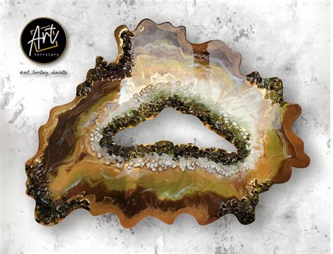 Crystal Geode Custom Resin Art Wall Art Decor Artofit