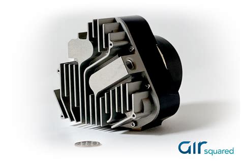 Compact Waveguide Pressurization Scroll Compressor Air Squared Scroll