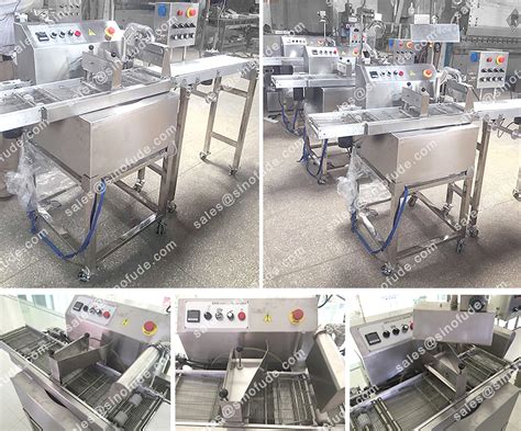 Small Chocolate Enrobing Machine