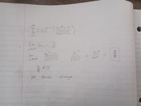 Integral Calculus Alternating Series I Am Not Sure What I Did Incorrectly It States That I