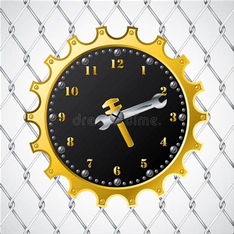 Grid Clock Stock Illustrations 3104 Grid Clock Stock Illustrations