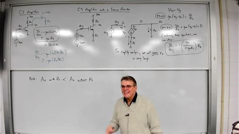 Electronics Lecture 18 Common Source Gate And Drain Amplifiers