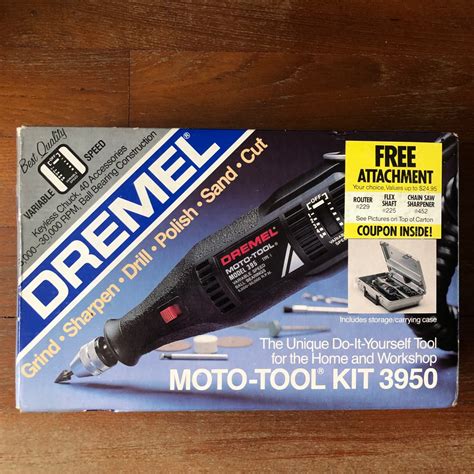 Vintage Dremel Moto Tool Kit 3950 Hobbies And Toys Stationery And Craft Craft Supplies And Tools