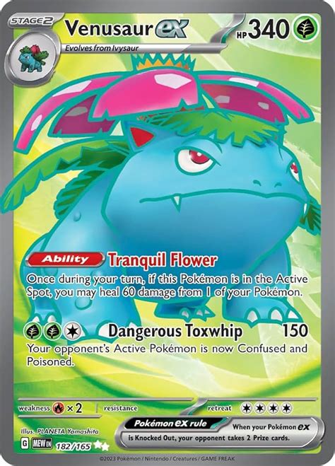 Venusaur Ex Pokemon Card