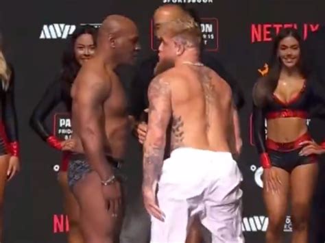 WATCH: Mike Tyson slaps Jake Paul ahead of boxing match