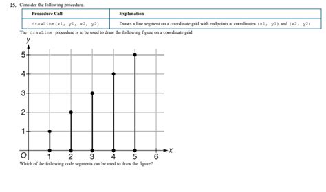 25 Consider The Following Procedure Procedure Call