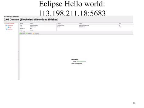 The Constrained Application Protocol Co Ap Implementation Part3 Ppt