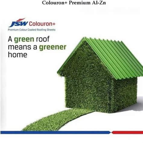 Jsw Steel Colouron Premium Al Zn Colour Coated Profile Sheets At Best Price In Asangaon