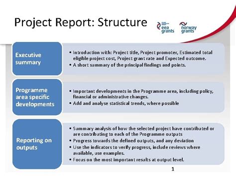 Project Report Structure Executive Summary Introduction With Project