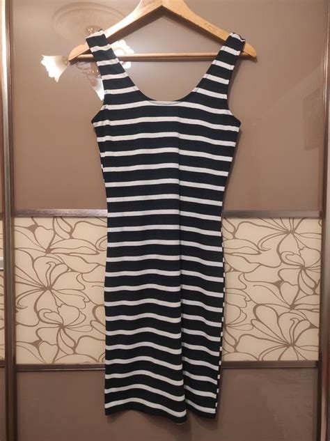 Плаття в смужку — ціна 146 грн у каталозі Короткі сукні Купити жіночі речі за доступною ціною на