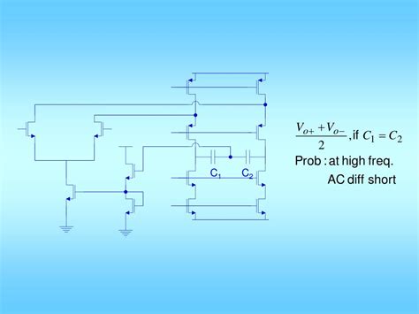 PPT Differential Amplifiers And Common Mode Feedback PowerPoint Presentation ID 162441