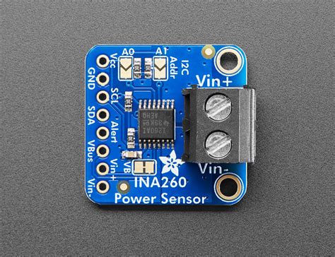 adafruit ina260 high or low side voltage current power sensor a