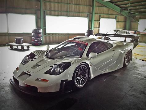 Mclaren F1 Racing Bodykit Mclaren Racing Vehicle White Mclaren F1