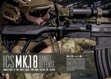 020 Magazine Ics Mk18 Daniel Defense Aeg Popular Airsoft Welcome To The Airsoft World