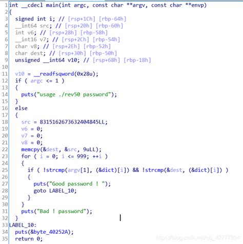 Ctf题库实验吧逆向观察ctf实验吧 逆向观察 Csdn博客