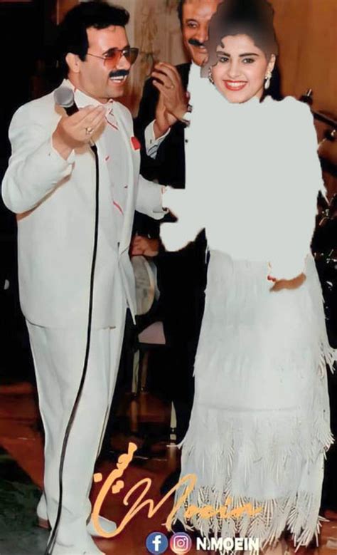 عکس های زیرخاکی از معین و زن زیبایش از خوانندگی در کاباره تا مجالس