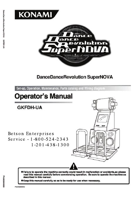 Ddr Supernova Manual All Parts 1 9 Single File Pdf Switch Slot Machine