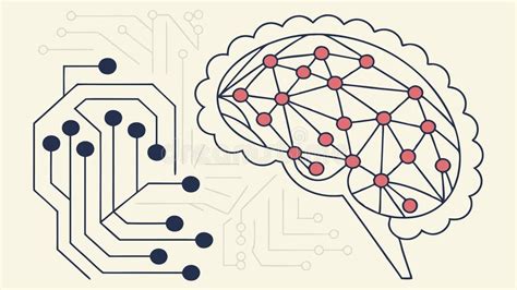 Brain With Network Connections Representing Neural Networks And Artificial Intelligence Vector