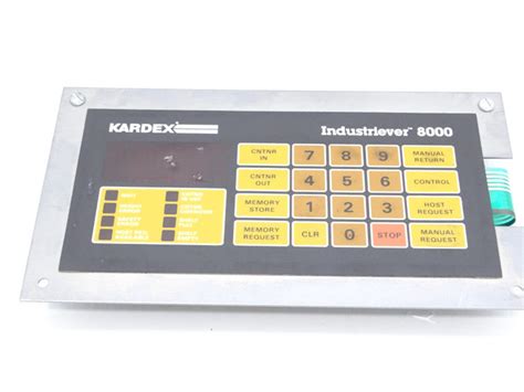 Kardex 8000 Keypad Hmi