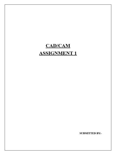 Cad Assignment Pdf Liquid Crystal Display Bit