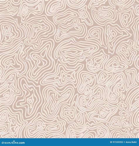 vector nude circle seamless pattern beige illustration stock