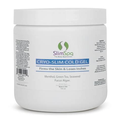 Cryo Slim Cold Gel 16 Oz Slimspaonline
