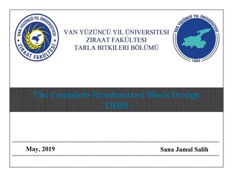 Randomized Complete Block Design Rcbd Pdf